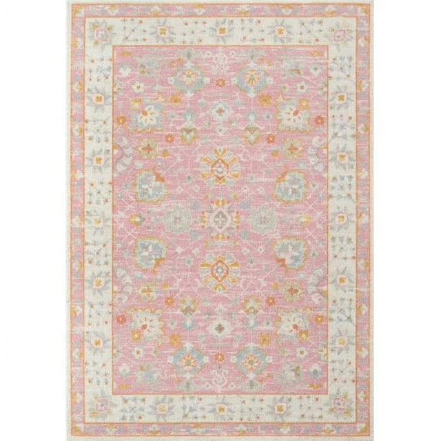Momeni Anatolia Machine Made Wool and NylonPink Runner 2'3" X 7'6 ...