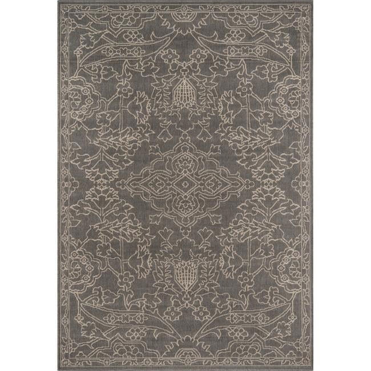 Momeni Baja Polypropylene Machine Made Indoor Outdoor Rug Grey ...