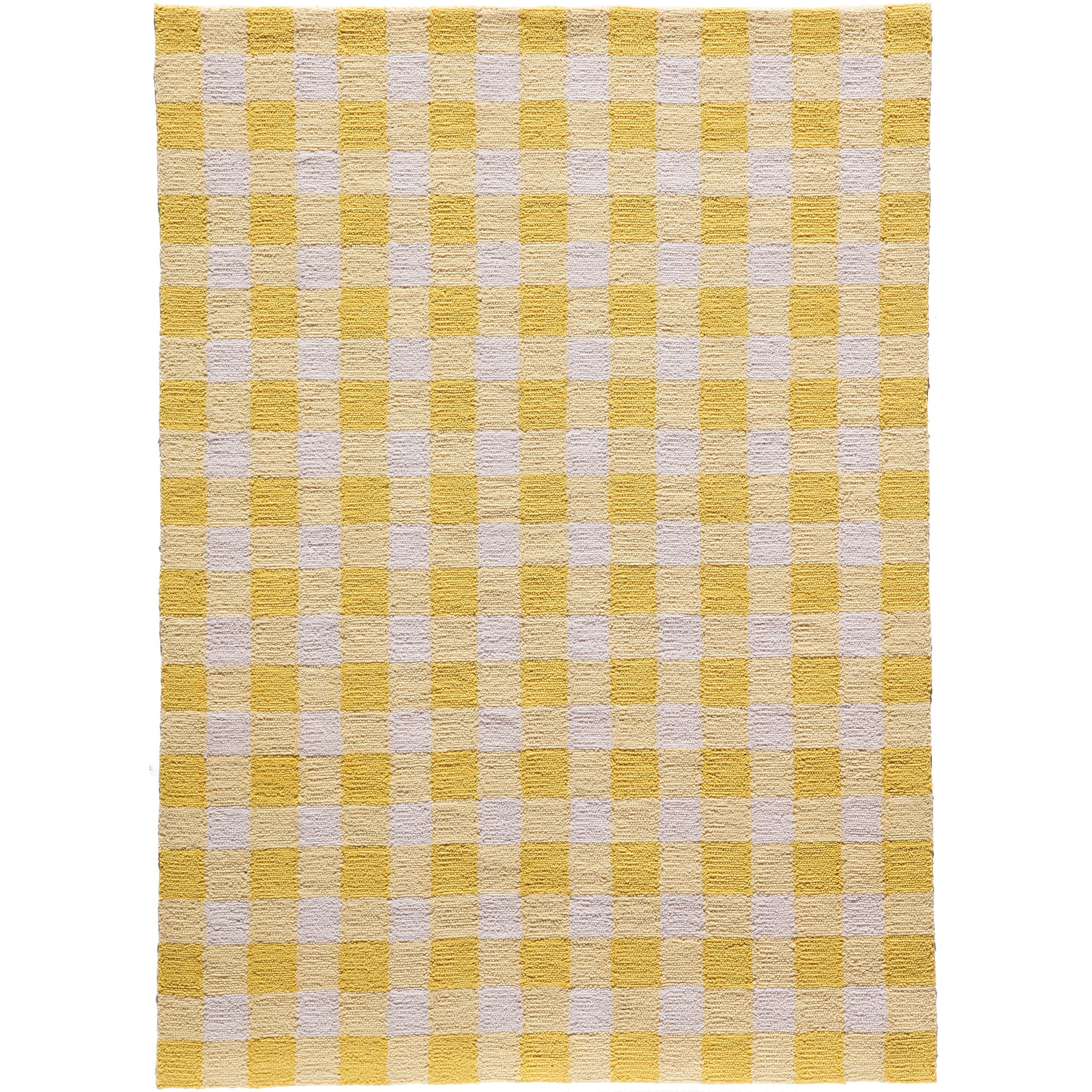Momeni Geo Polyester Contemporary Geometric Area Rug Yellow 3'6" x 5'6 ...