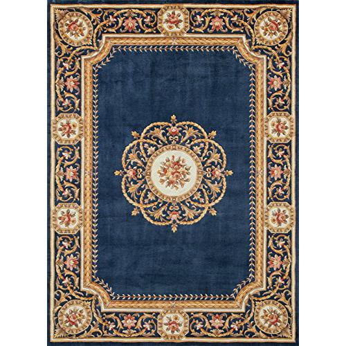 Momeni Transitional Rectangle Area Rug, Blue, 2' X 3' - Walmart.com