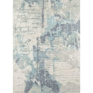 Momeni Abstract Farmhouse Area Rugs, Blue, 60" x 91.2" - Walmart.com