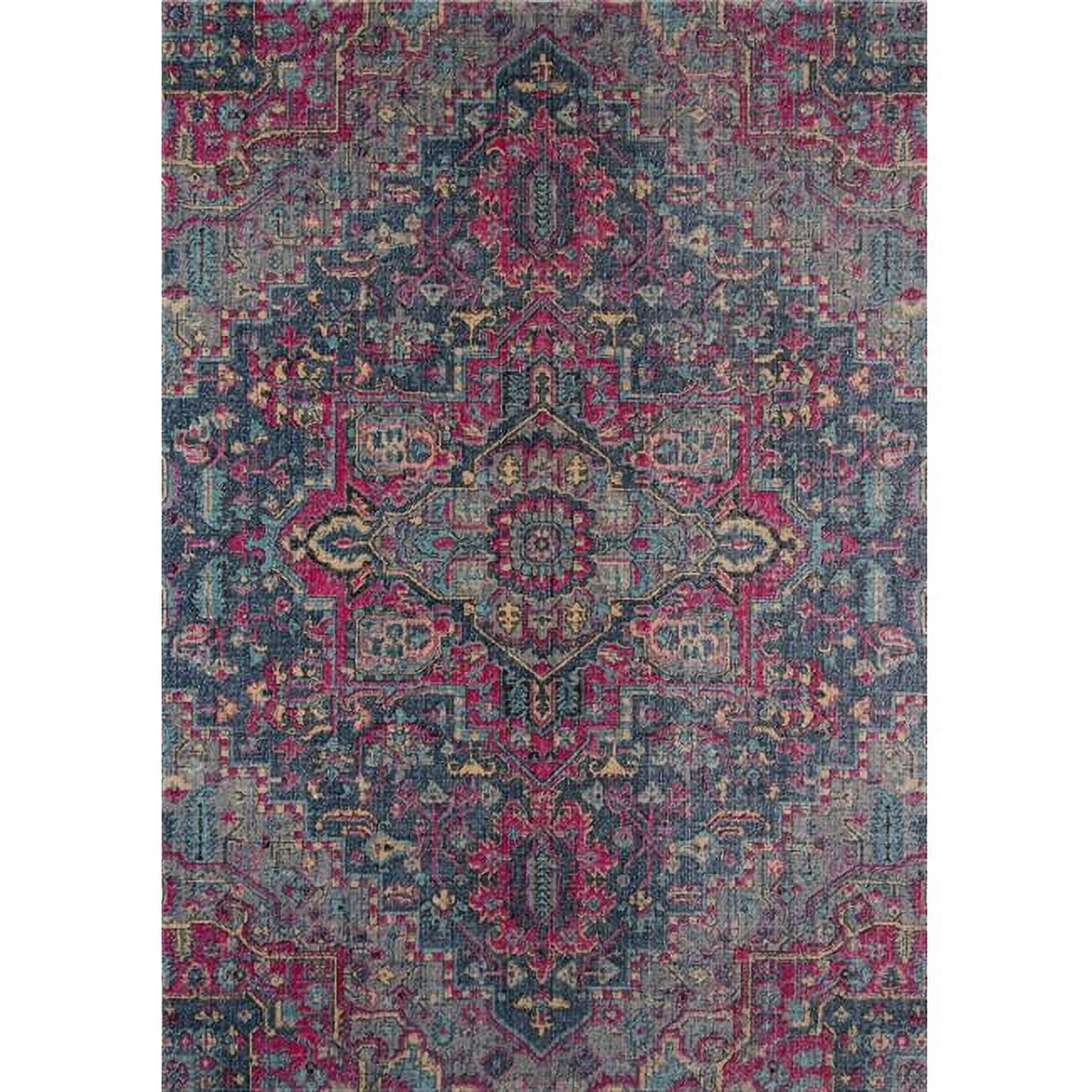 Momeni Jewel Polypropylene Machine Made Denim Runner 2'7" X 7'6 ...