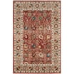 MDA Rugs Mateos Thick Polyester Shag Area Rug, Contemporary Design, Red ...