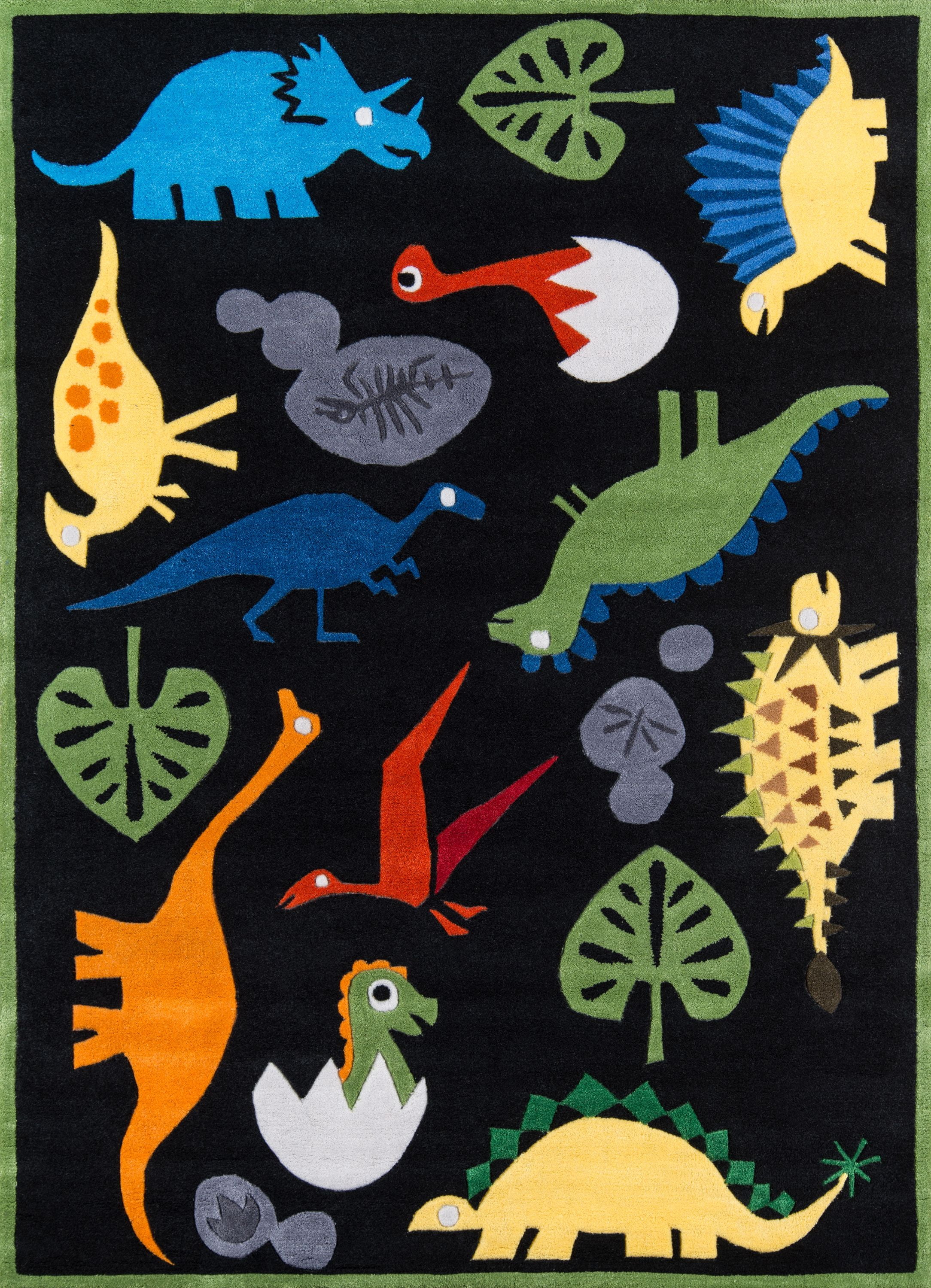 Momeni Lil Mo Whimsy Dinosaur Area Rug - Walmart.com