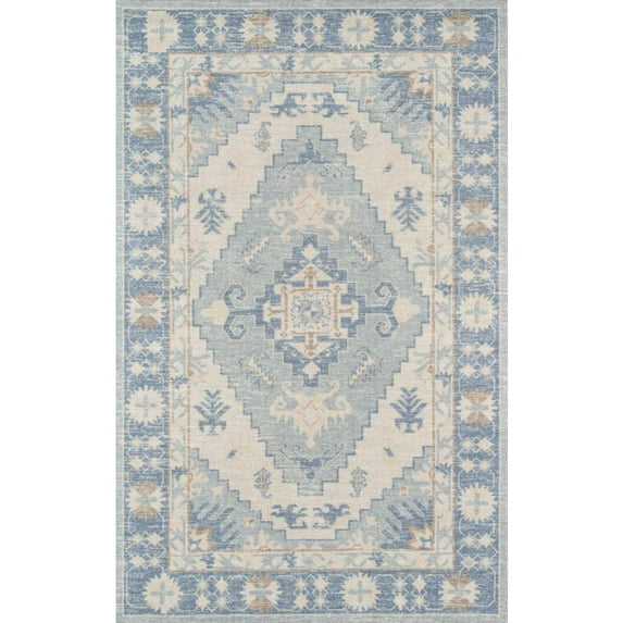 Momeni Anatolia ANA-1 Indoor Area Rug, Geometric Pattern, Wool & Poly ...