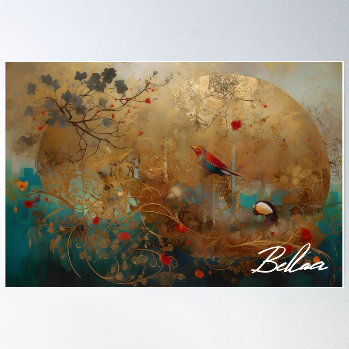 A Moment Suspended In Time, By Artist Bella Catza, Canvas Decor, Wall ...