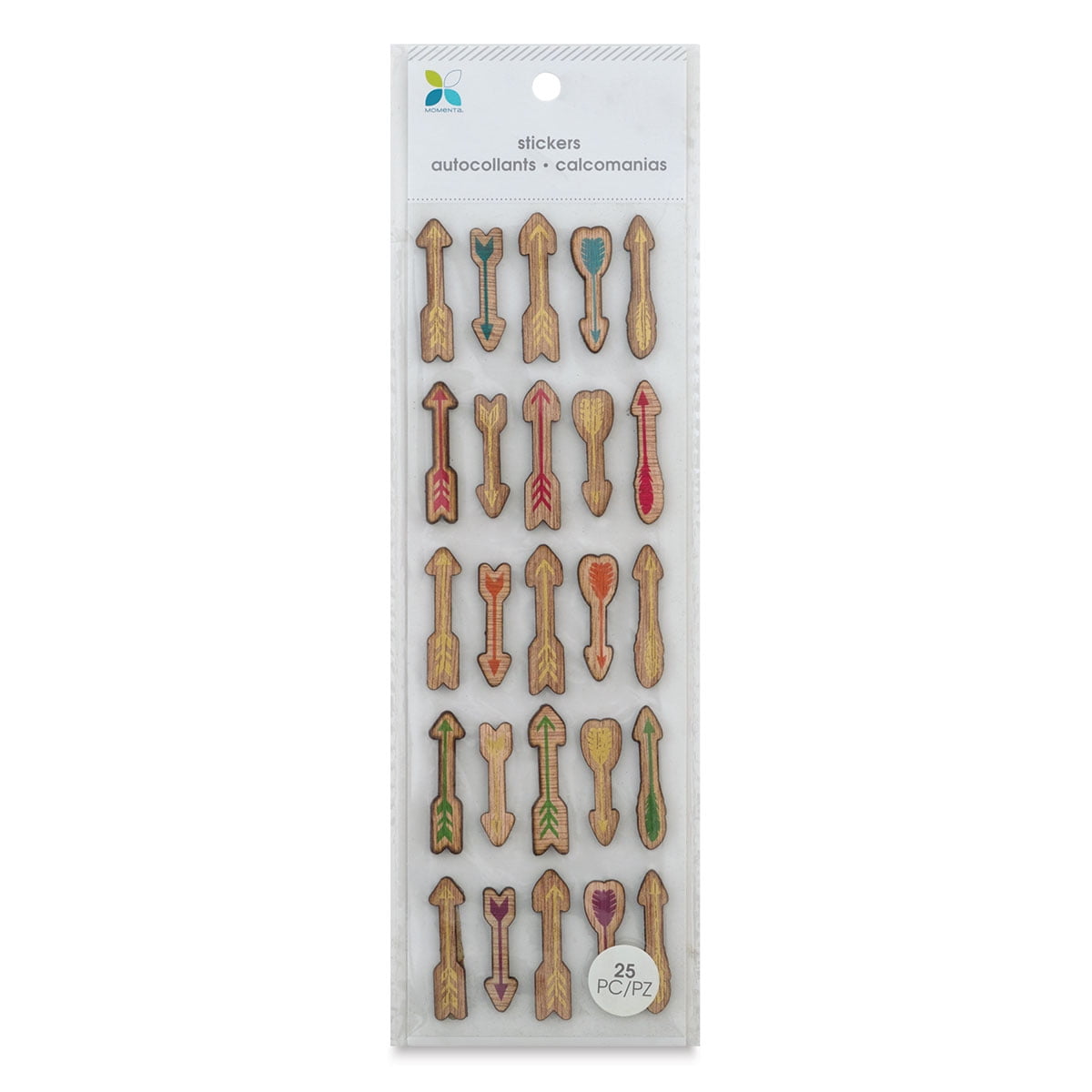 Momenta Wood Stickers - Mermaids, Unicorns, and Rainbows - Walmart.com