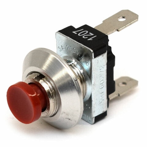 Momentary Boat Push Button Switch | Horn 2 Spade 3A 240VAC / 6A 120VAC ...