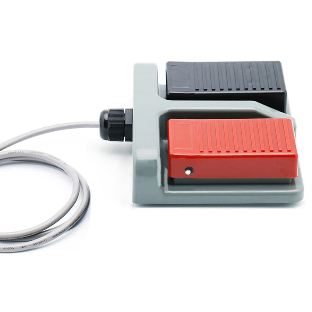 Momentary Plastic Foot Switches Nonslip Double Foot Pedal Switches ...