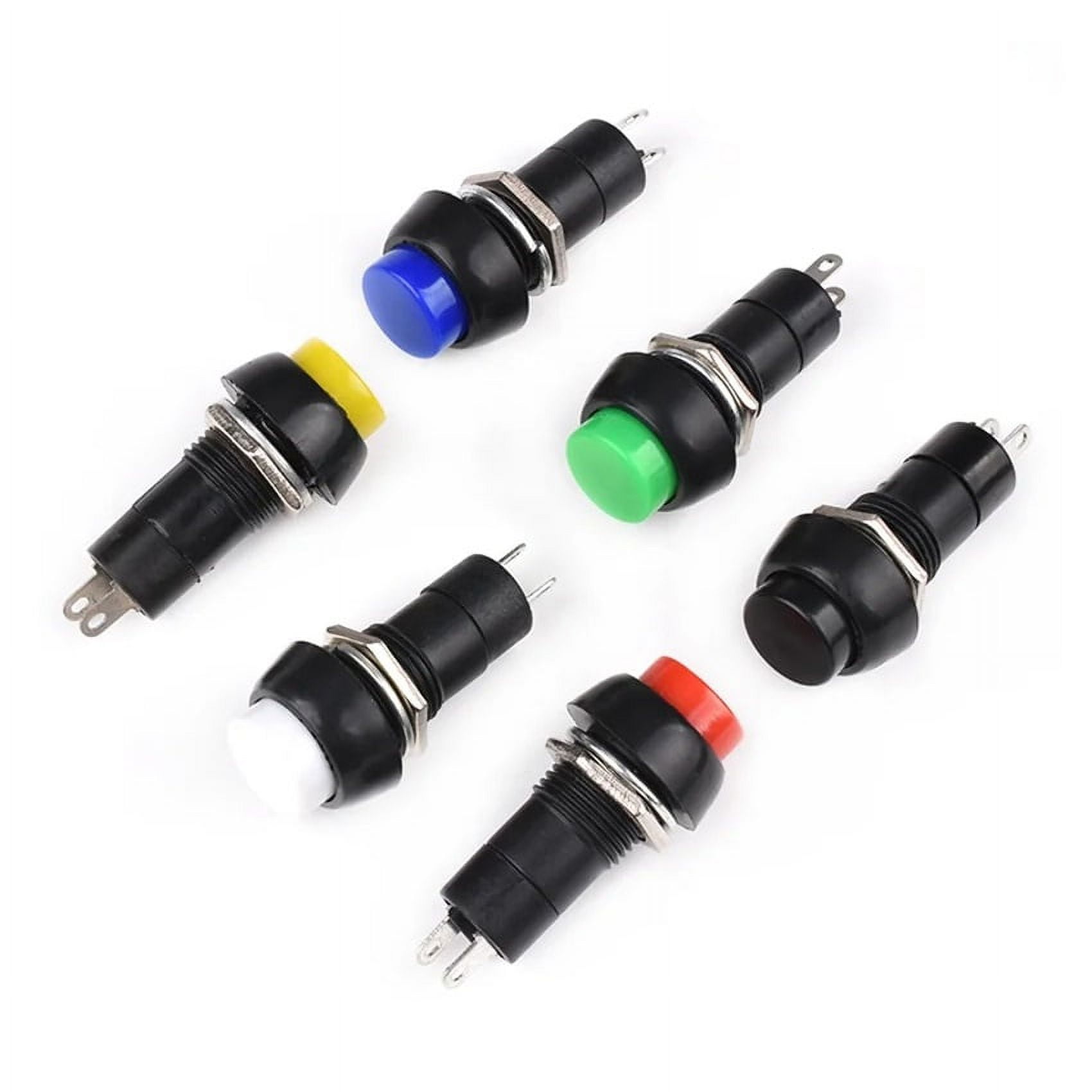 Momentary Push Button Reset Switch Round Dc 5a 12v Ac 1 5a 125v 3a