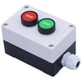 Momentary Push Switch Station Box Start/Stop Red Green Sign NO NC ...