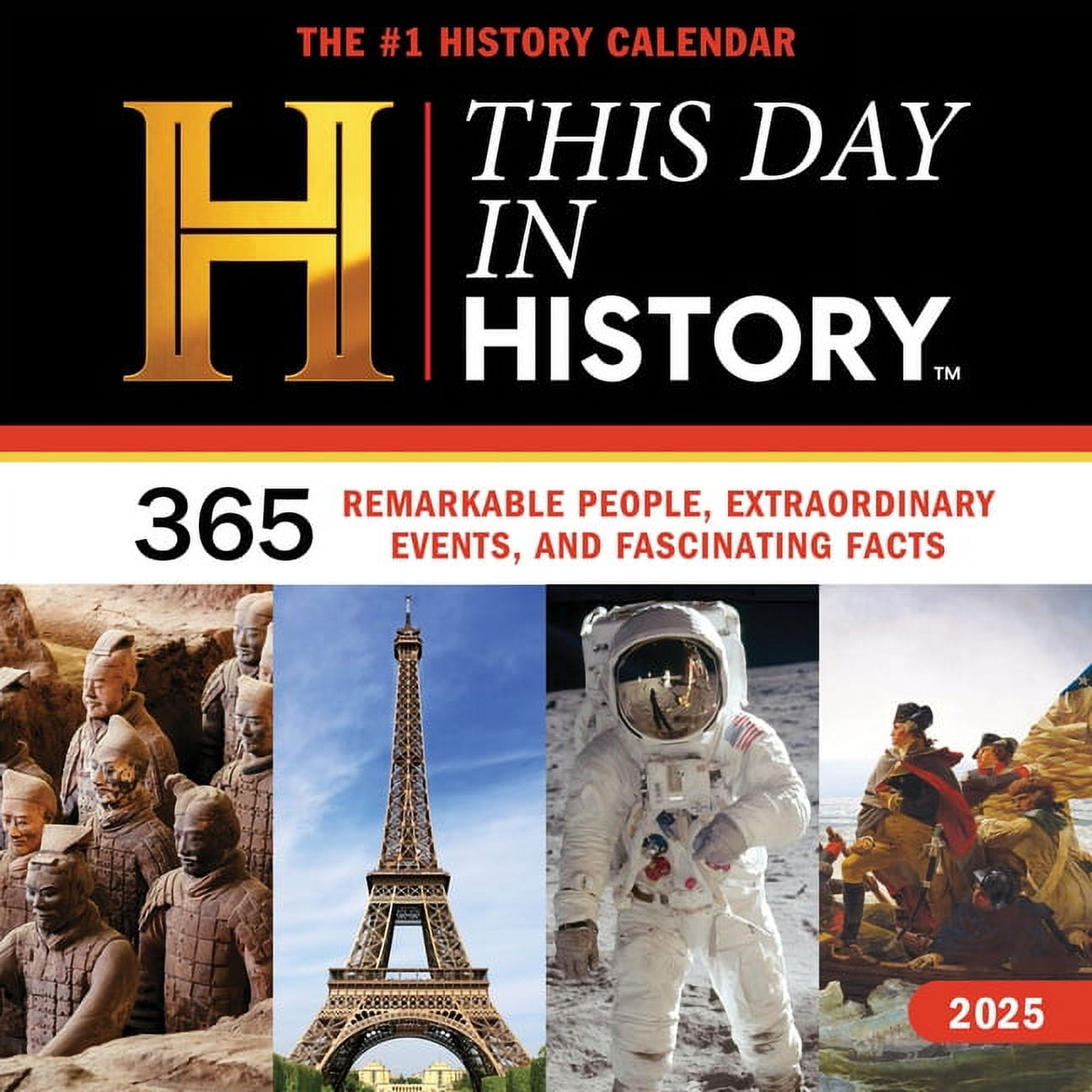 Moments in History(tm) Calendars 2025 History Channel This Day in History Wall Calendar: 365 ...