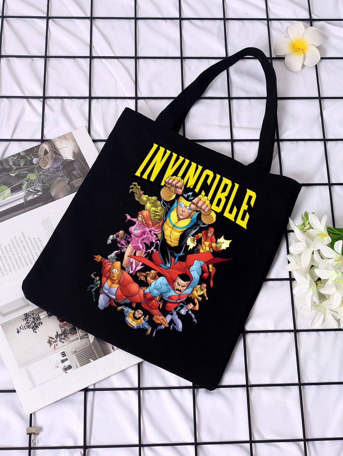 Momentum Best Invincible Ever Tote Bag Bold Superhero Comic Book Fan ...