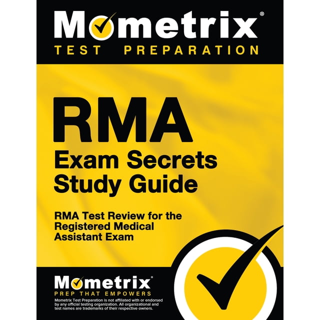 Mometrix Secrets Study Guides: RMA Exam Secrets Study Guide : RMA Test ...