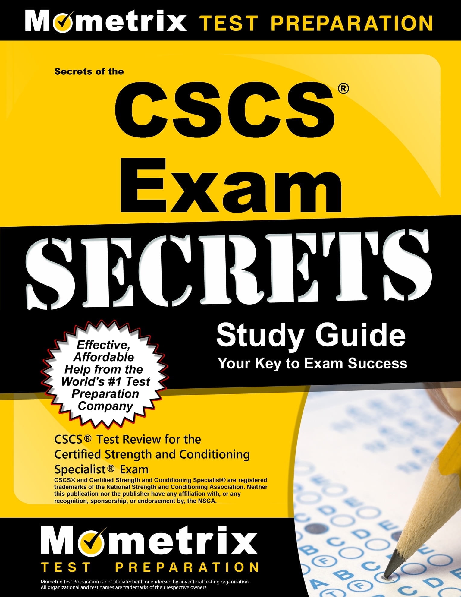 Mometrix Secrets Study Guides: Secrets of the CSCS Exam Study Guide ...