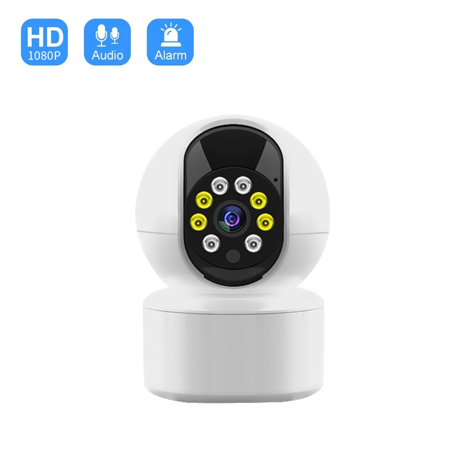 Momihoom 2.4GHz WiFi 1080P Dome Home Security Camera with Motion ...