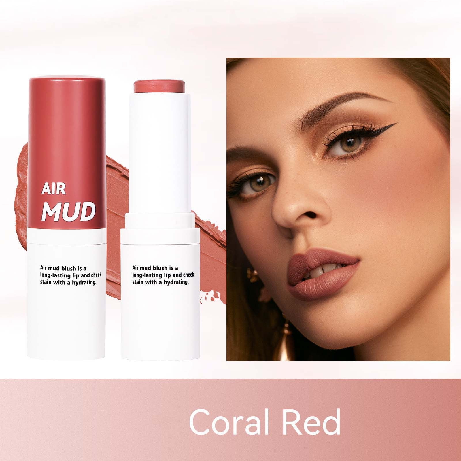 Momihoom 2-in-1 Cheek and Lip Tint, Buildable Lightweight Cream Blush, Sheer Multi Stick ...