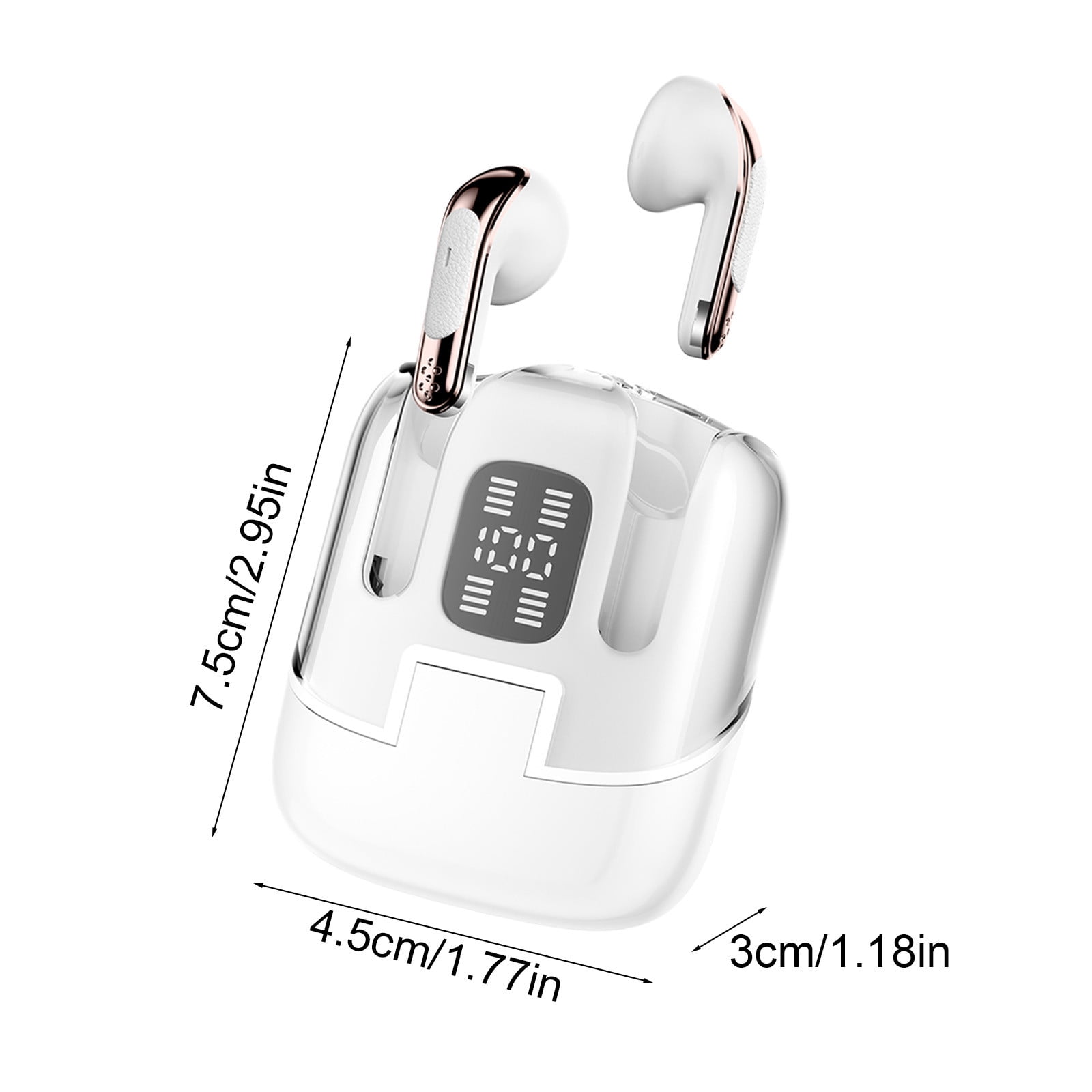 Momihoom 2-in-1 Sharing Wireless Bluetooth Earbuds, Low Latency with ...