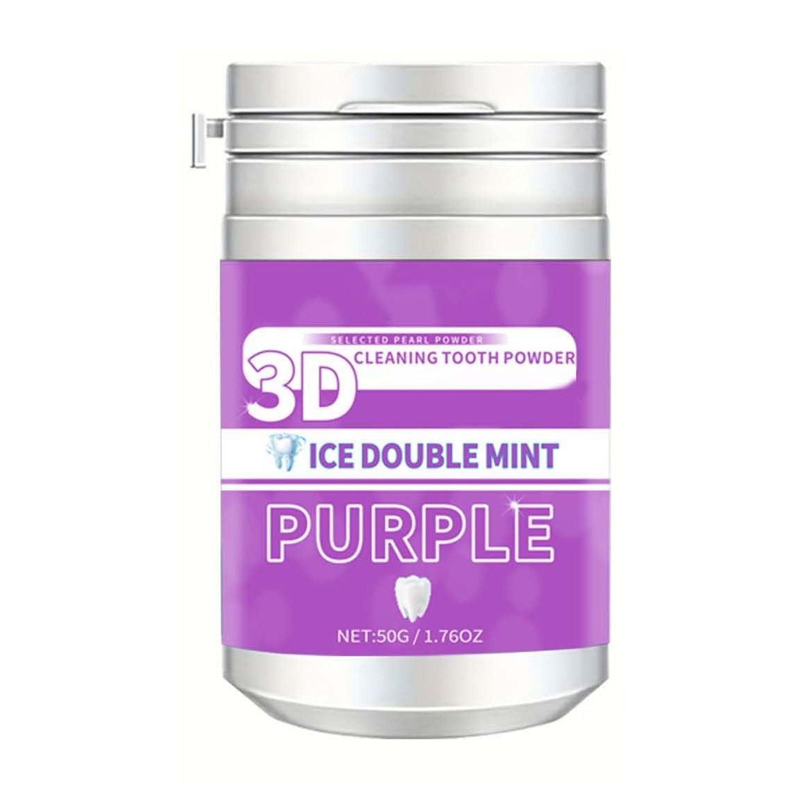 Momihoom 3 Days Tooth Powder, Purple Teeth Cleaning Powder, Natural ...