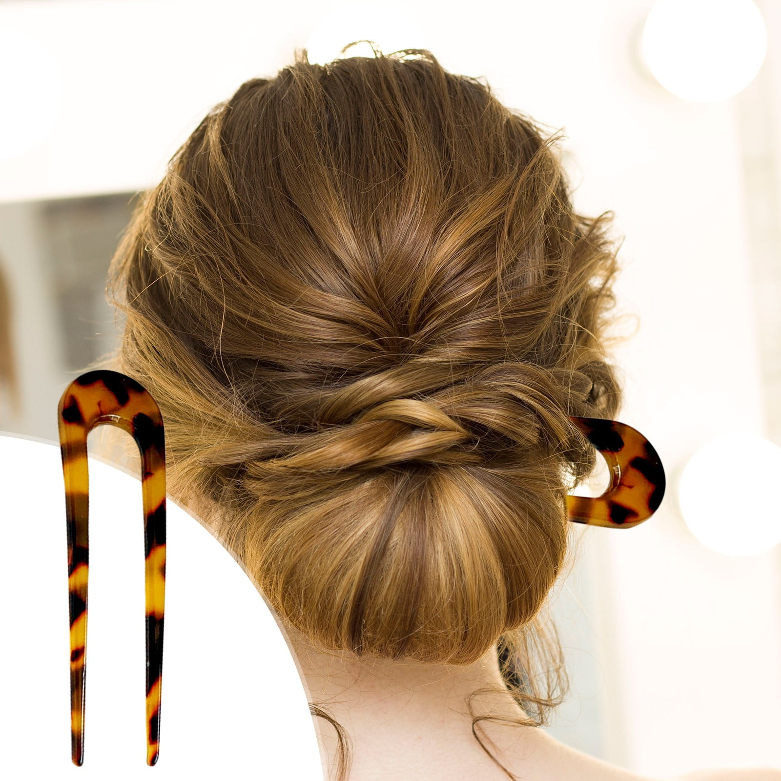 Momihoom Acetate French Hair Pin for Thin Thick Hair in Classic ...