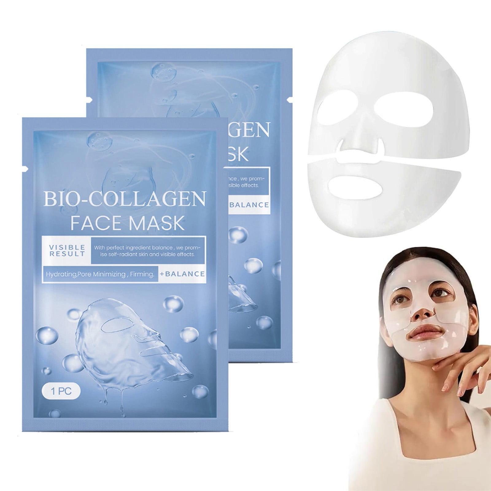 Momihoom Anti Wrinkle Mask,Collagen Mask, Bio Collagen Face Mask, Bio ...