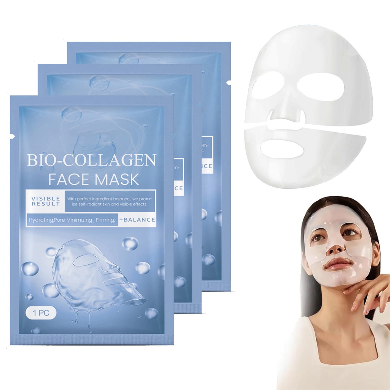 Momihoom Anti Wrinkle Mask,Collagen Mask, Bio Collagen Face Mask, Bio ...