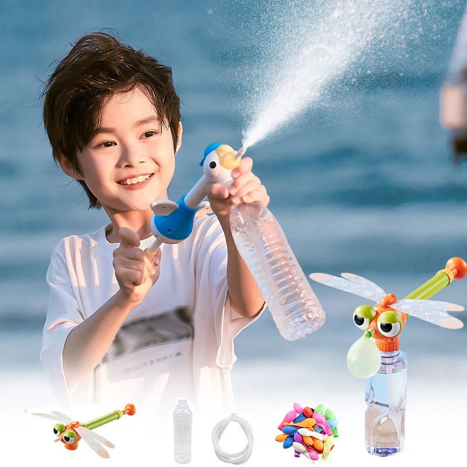 Momihoom Balloon Water Gun Toy Children's Dragonfly Balloon Water Gun ...