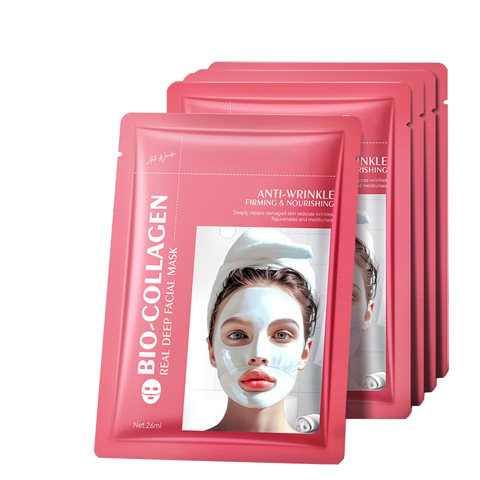Momihoom Bio-Collagen Overnight Mask, Facial Collagen Lifting Hydrogel ...