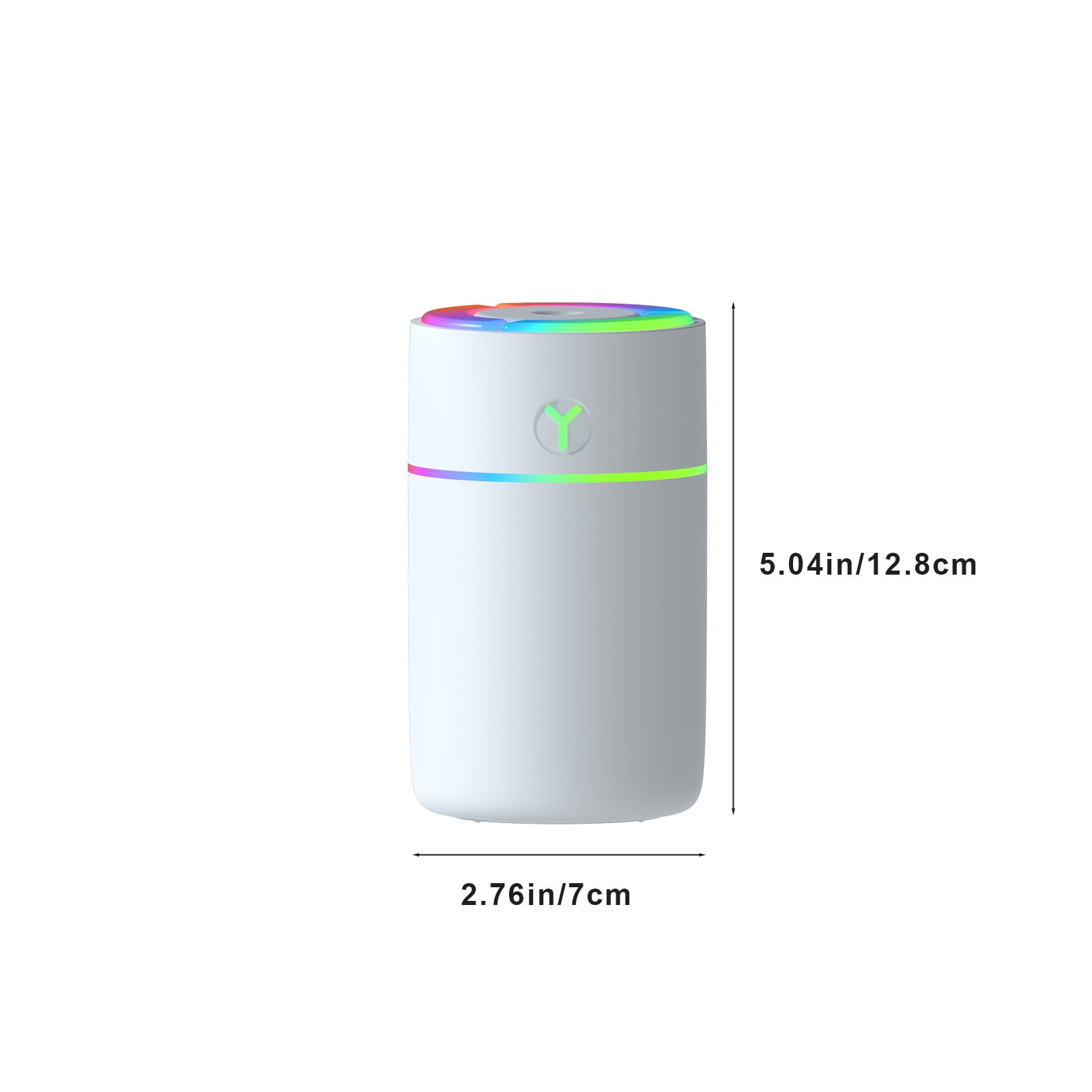 Momihoom Compact Cool Mist Humidifier with Dynamic RGB Lighting, Quiet ...