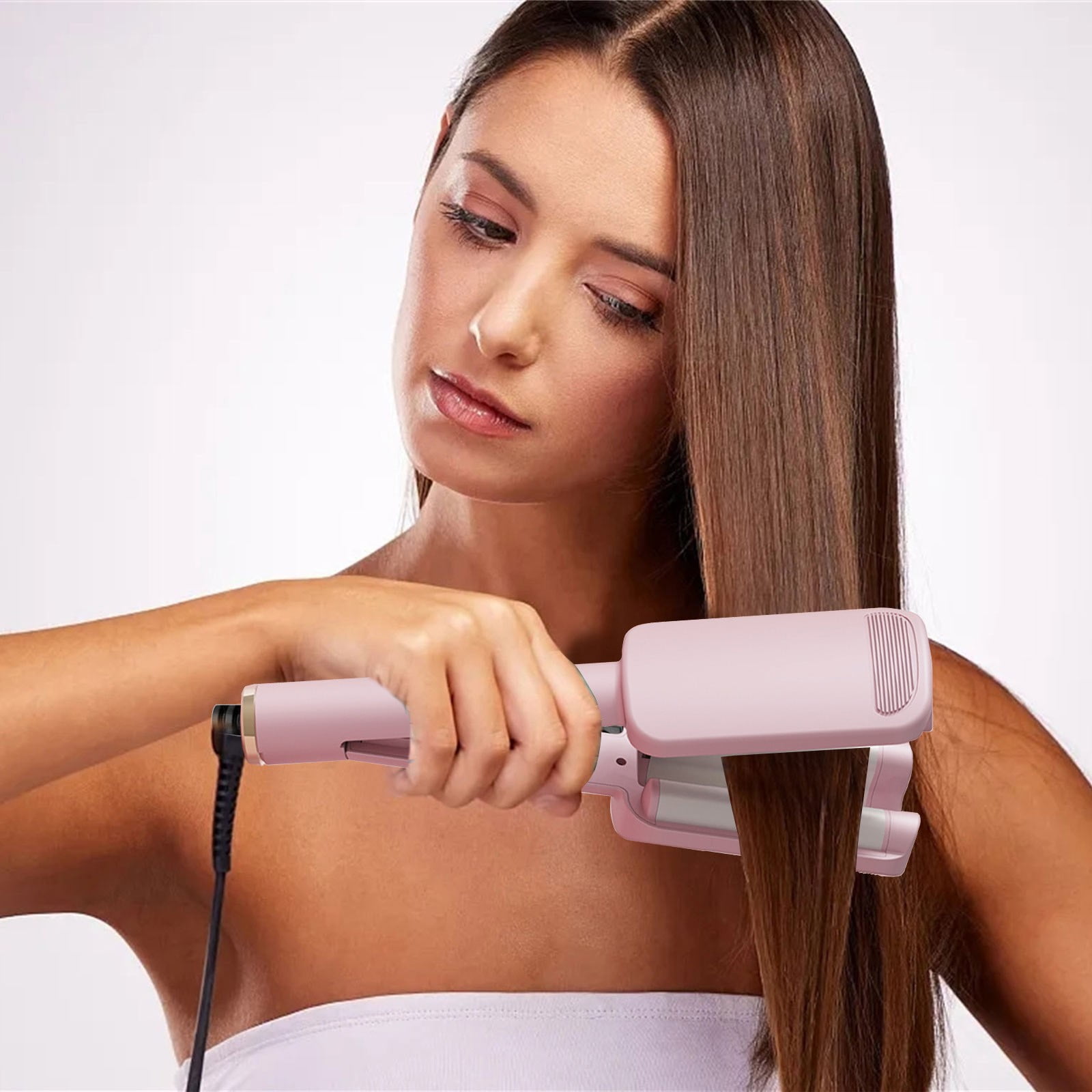 Momihoom Curling Iron Hair Crimper, Ionic Deep Waver Hair Curler Too, Fast Heating, Anti-Scald ...