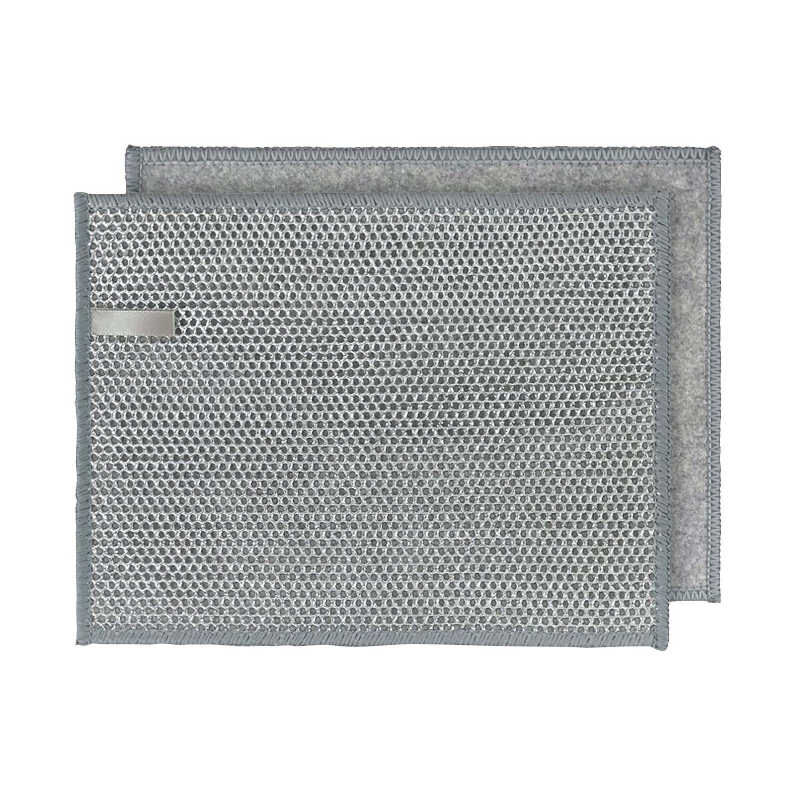 Momihoom Dual-Sided Multipurpose Cleaning Cloth with Scrubbing Mesh ...