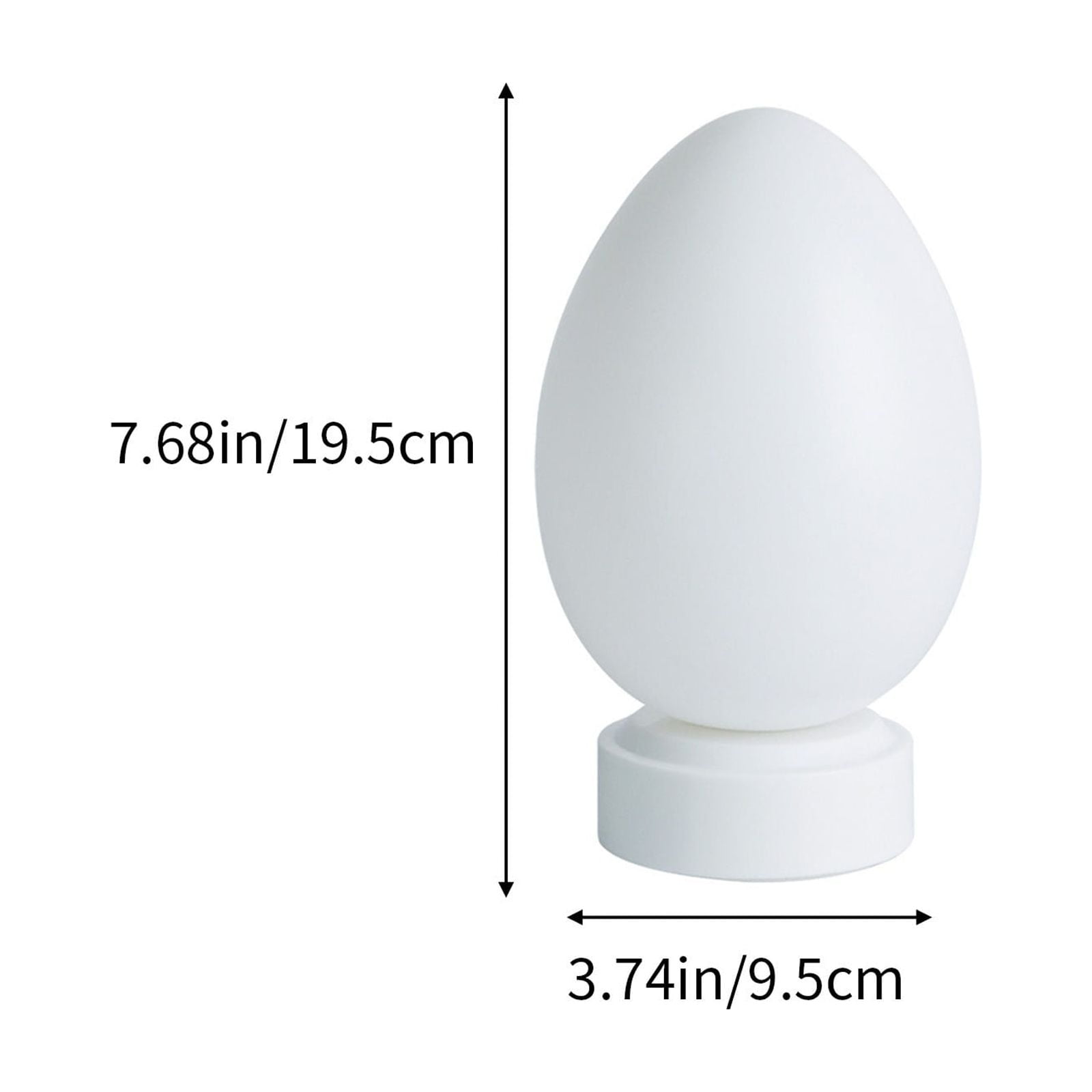 Momihoom Egg-Shaped LED Night Light, Adjustable Brightness and Color ...