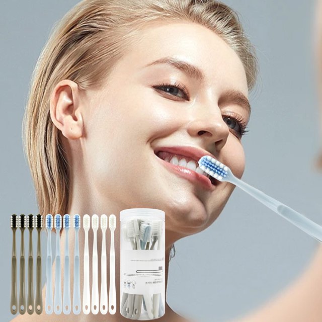 Momihoom Extra Clean Toothbrush,Premium Family' Toothbrushes With Large ...