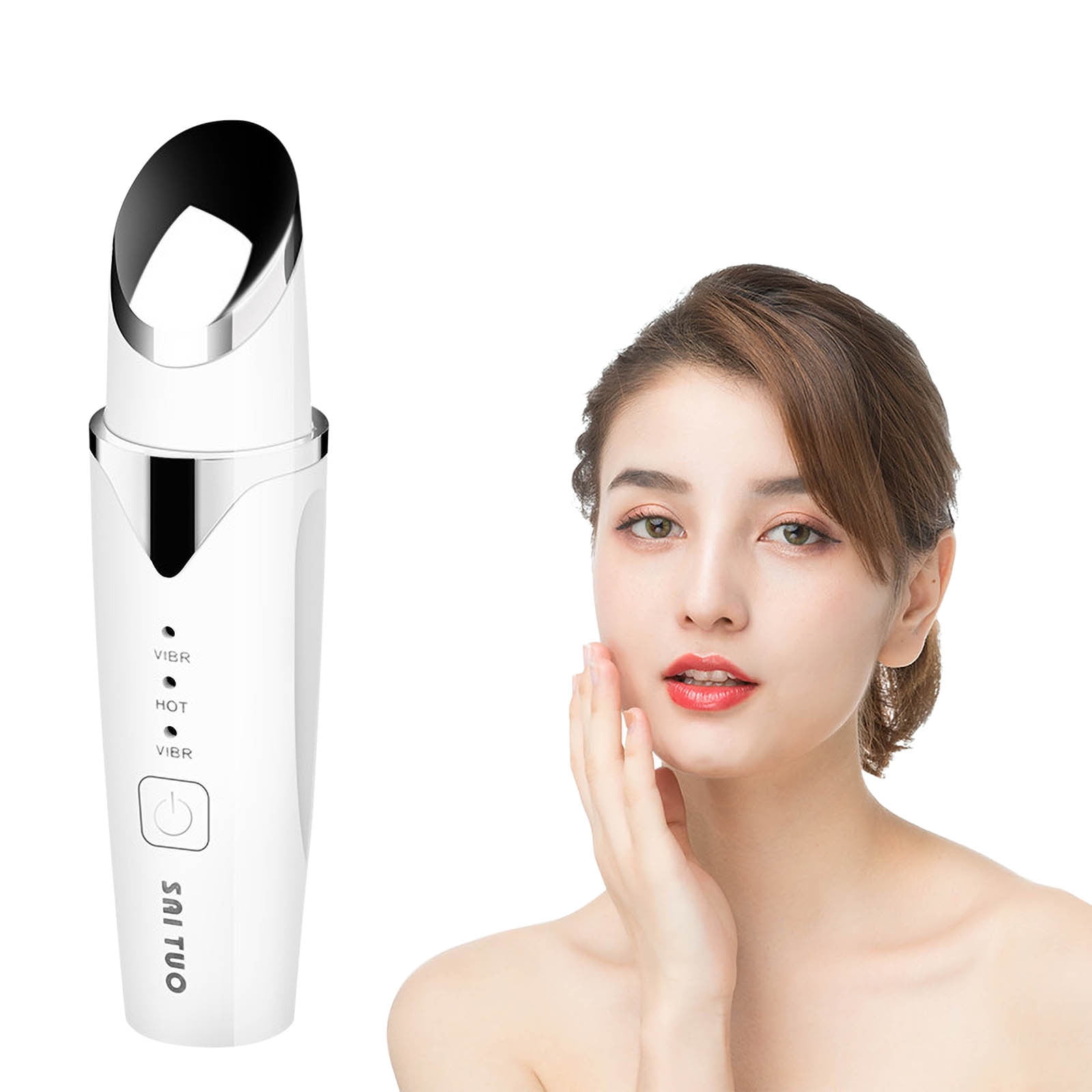Momihoom Eye Beauty Device Eye Massage Device Heated Electric Eye ...