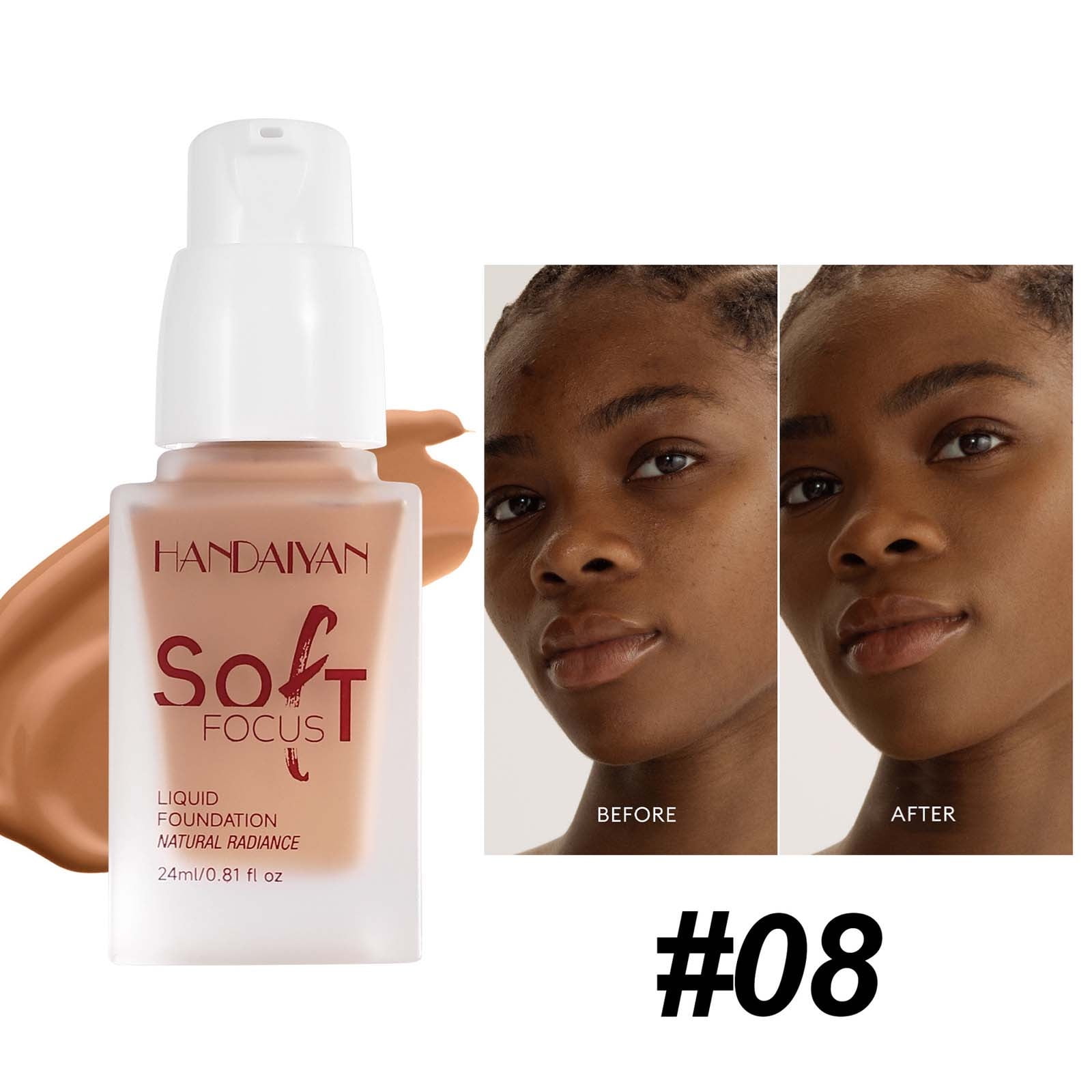 Momihoom Full Coverage Foundation Natural Lightweight Smooth Creamy ...