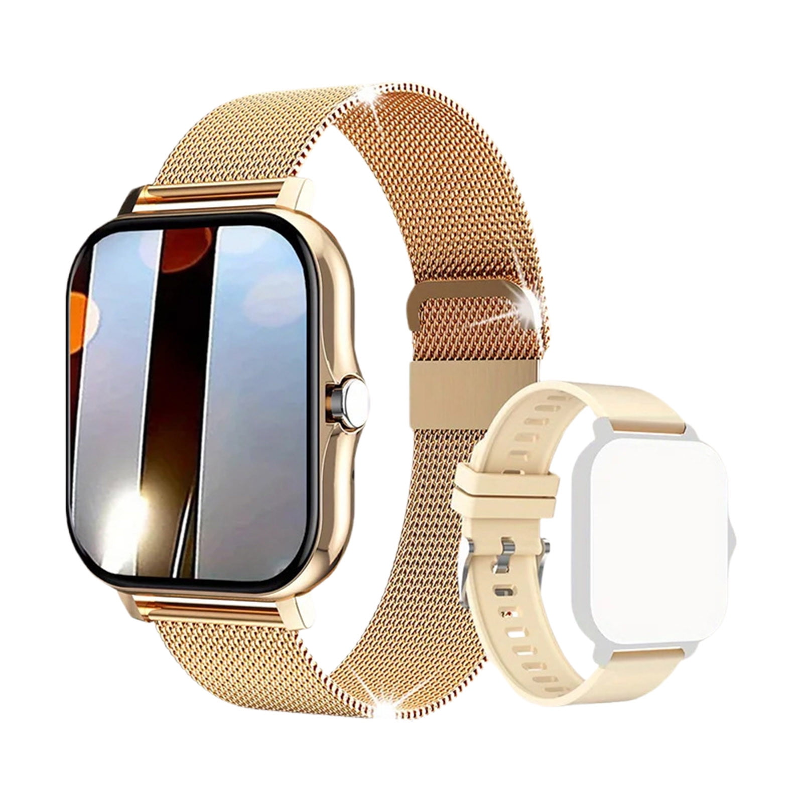 Momihoom Full Touch Screen Smartwatch with Call Function, Waterproof ...