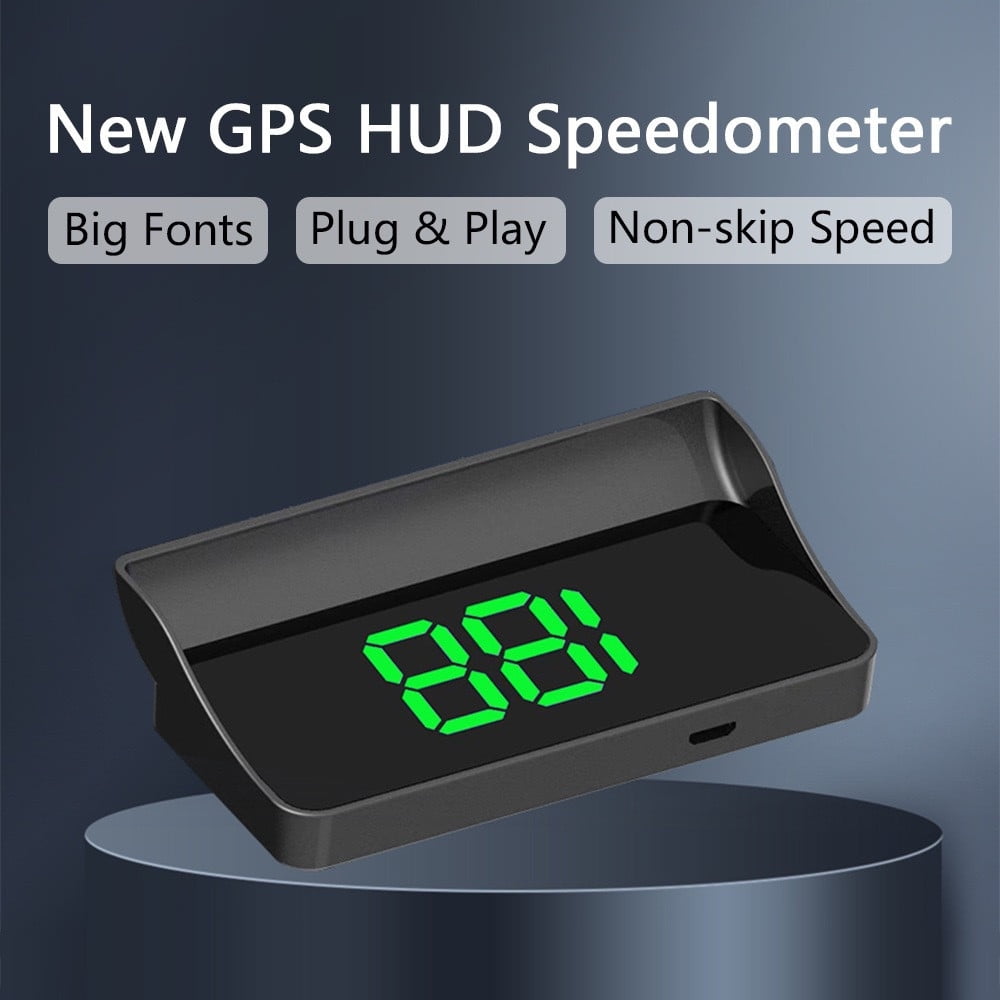 Momihoom GPS Speedometer Car Head Up Display HUD Digital Speedometer ...