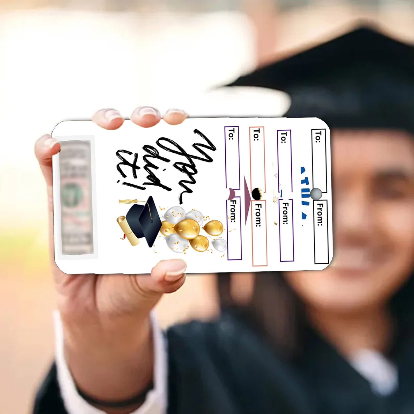 Momihoom Graduation Wallet Card & Gift Card Holder Set - Unisex Bundle ...