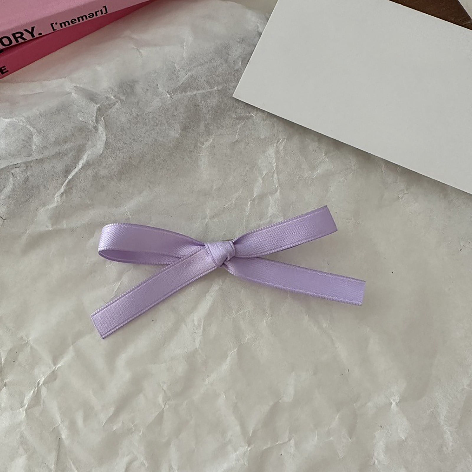 Momihoom Grosgrain Ribbon Hair Bow Clips Mini Claw Clips for Women ...