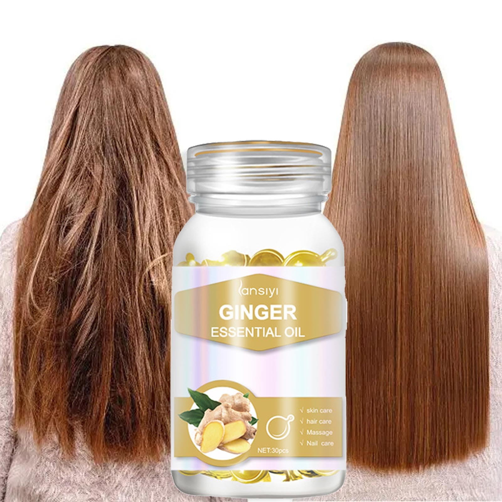 Momihoom Hair Growth Capsules | Frizz Control & Scalp Nourishment ...