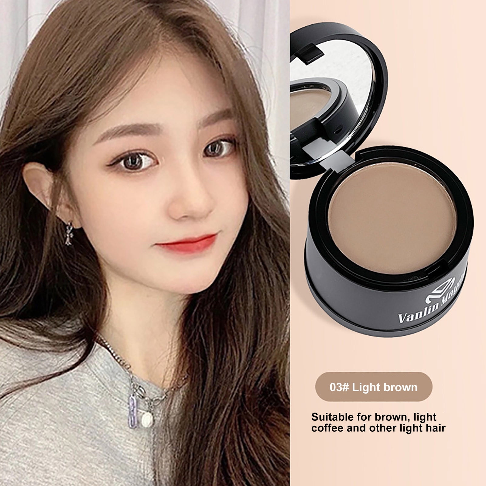 Momihoom Hairline Powder Hair Root Dye, Instantly Color Shadow for Thin ...