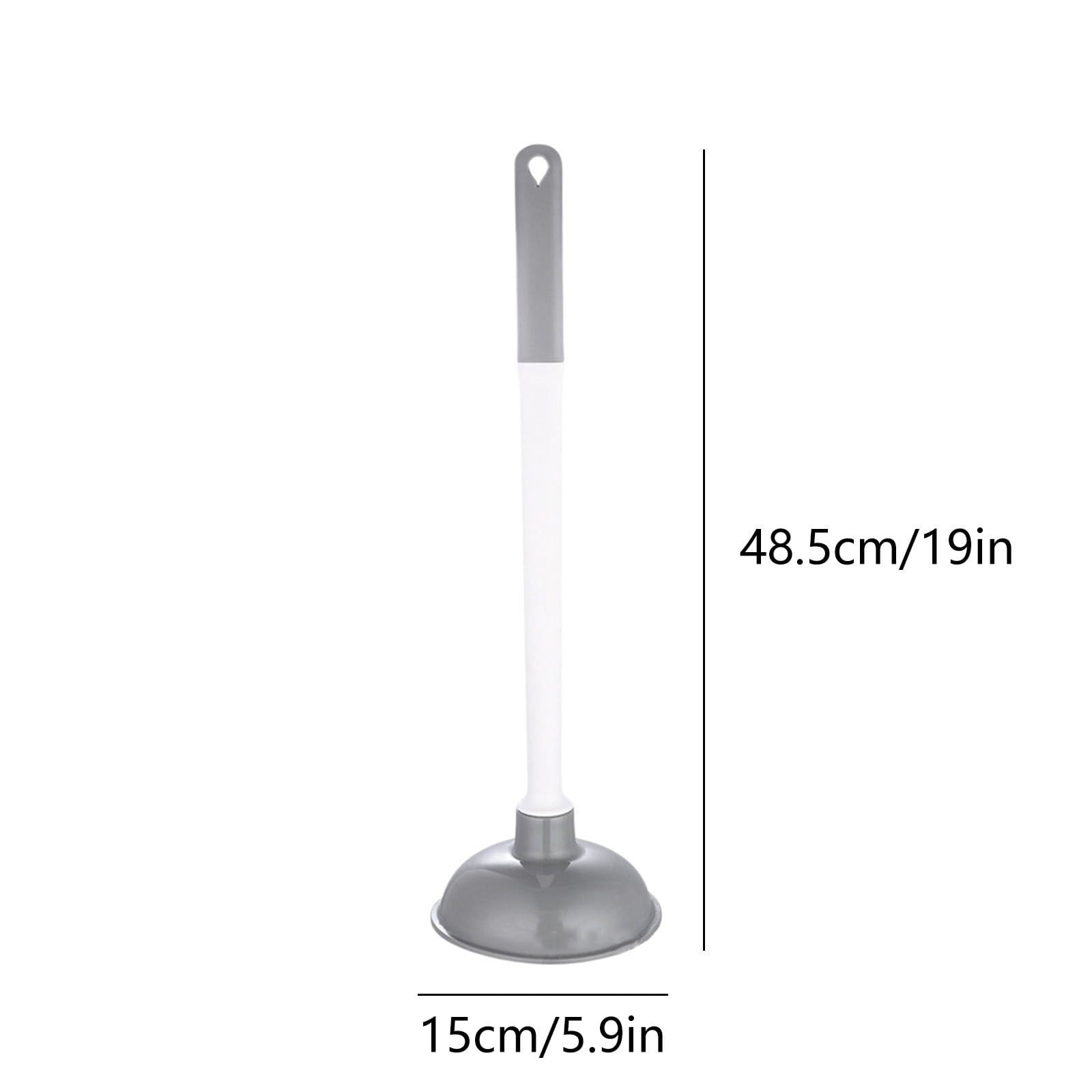 Momihoom Heavy-Duty Rubber Plunger with Wall Mount, Universal Clog ...