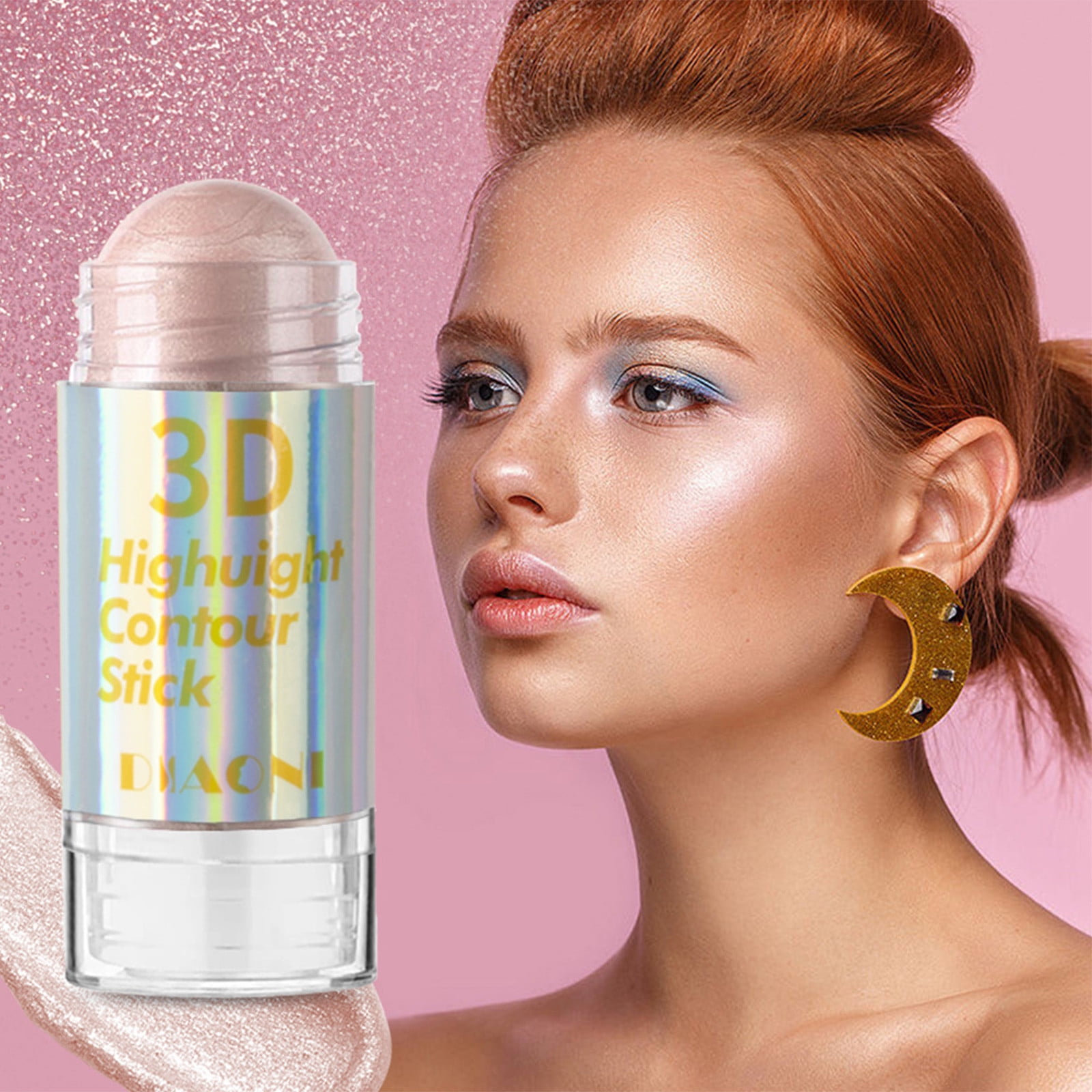 Momihoom Highlighter Makeup Stick, Face Shimmer Highlighter Brightener ... Momihoom Highlighter Makeup Stick, Face Shimmer Highlighter Brightener ...