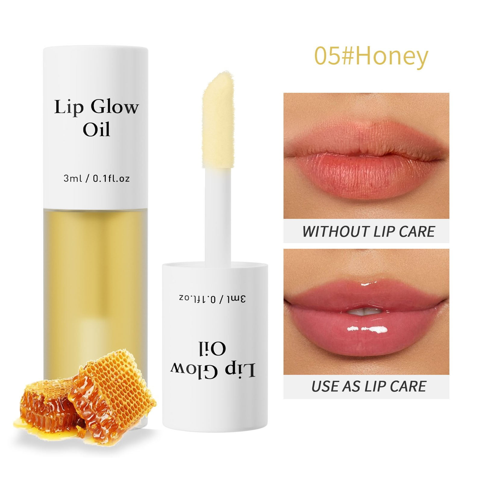 Momihoom Hydrating Lip Glow Oil, Moisturizing Lip Plumper Gloss ...
