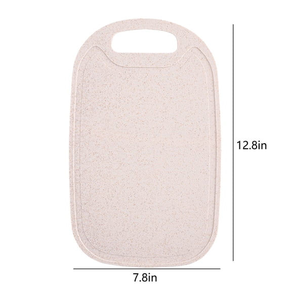 Momihoom Lightweight Plastic Cutting Board with Easy-Grip Handle ...
