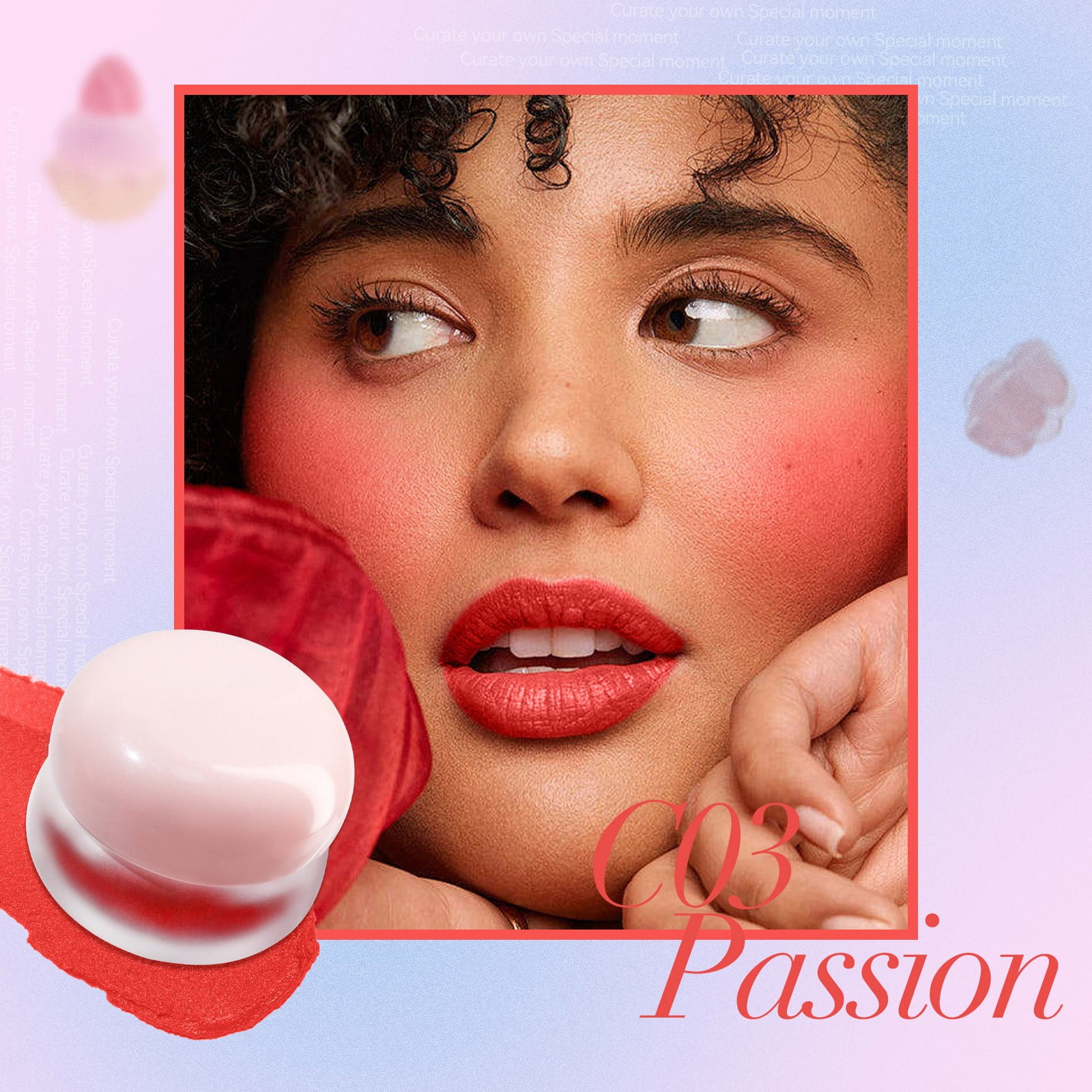 Momihoom Lip and Cheek Blurring Pudding Pot, Blurry Pudding Pot ...