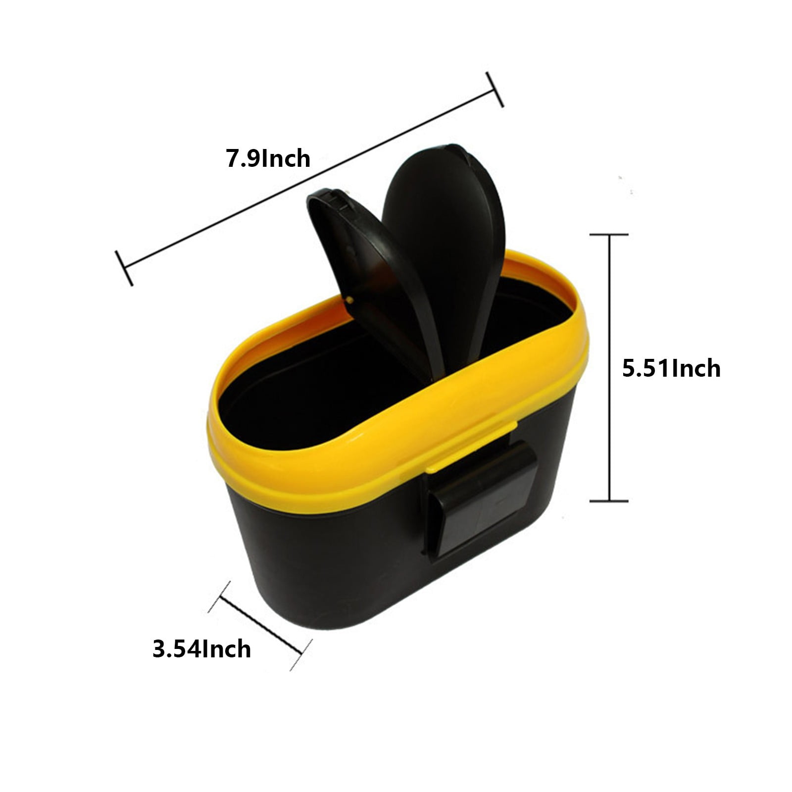 Momihoom Mini Car Trash Can with Lid, Compact and Portable, Perfect for ...