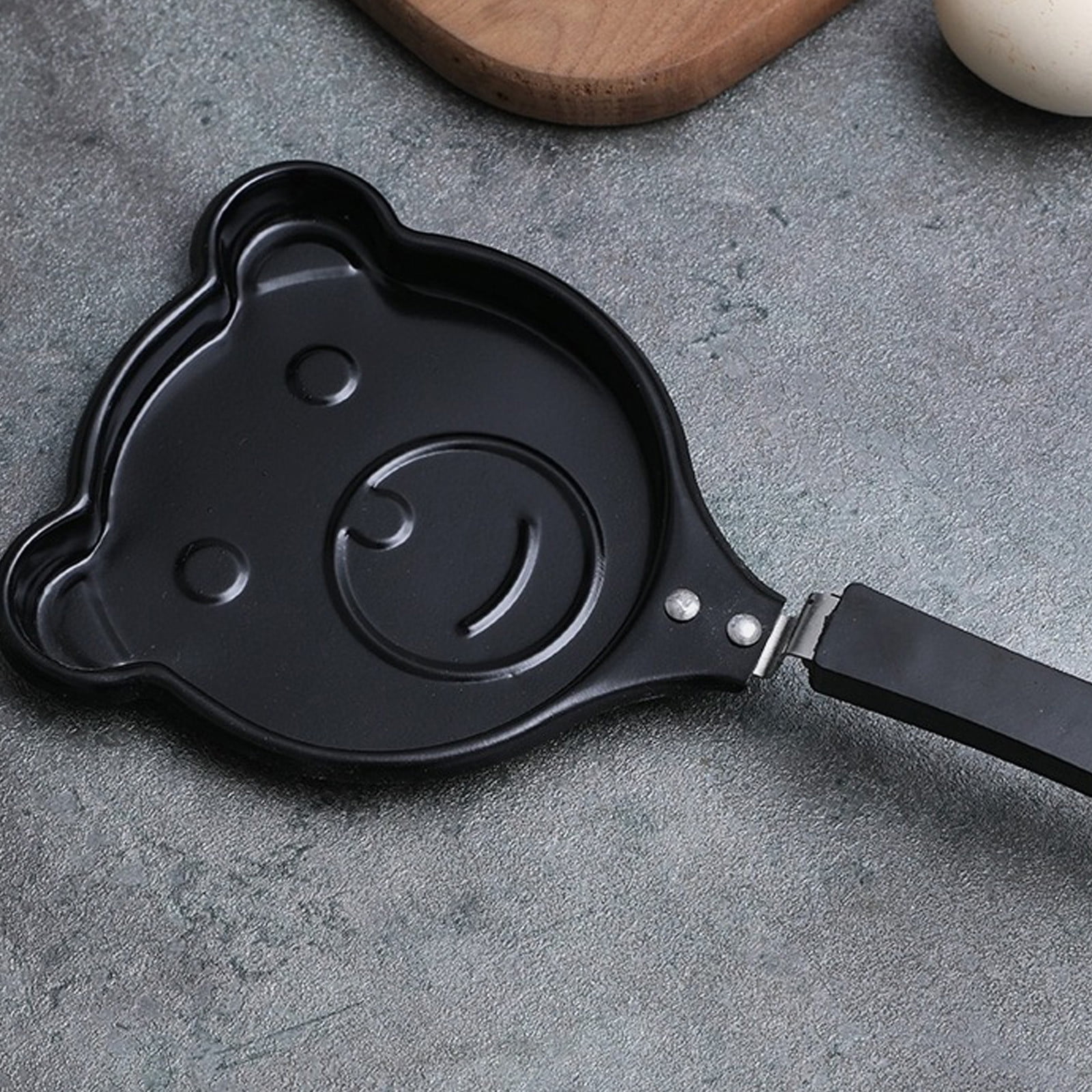 Momihoom Mini Egg Frying Pan, Nonstick Single Egg Frying Pan,Cute Mini ...