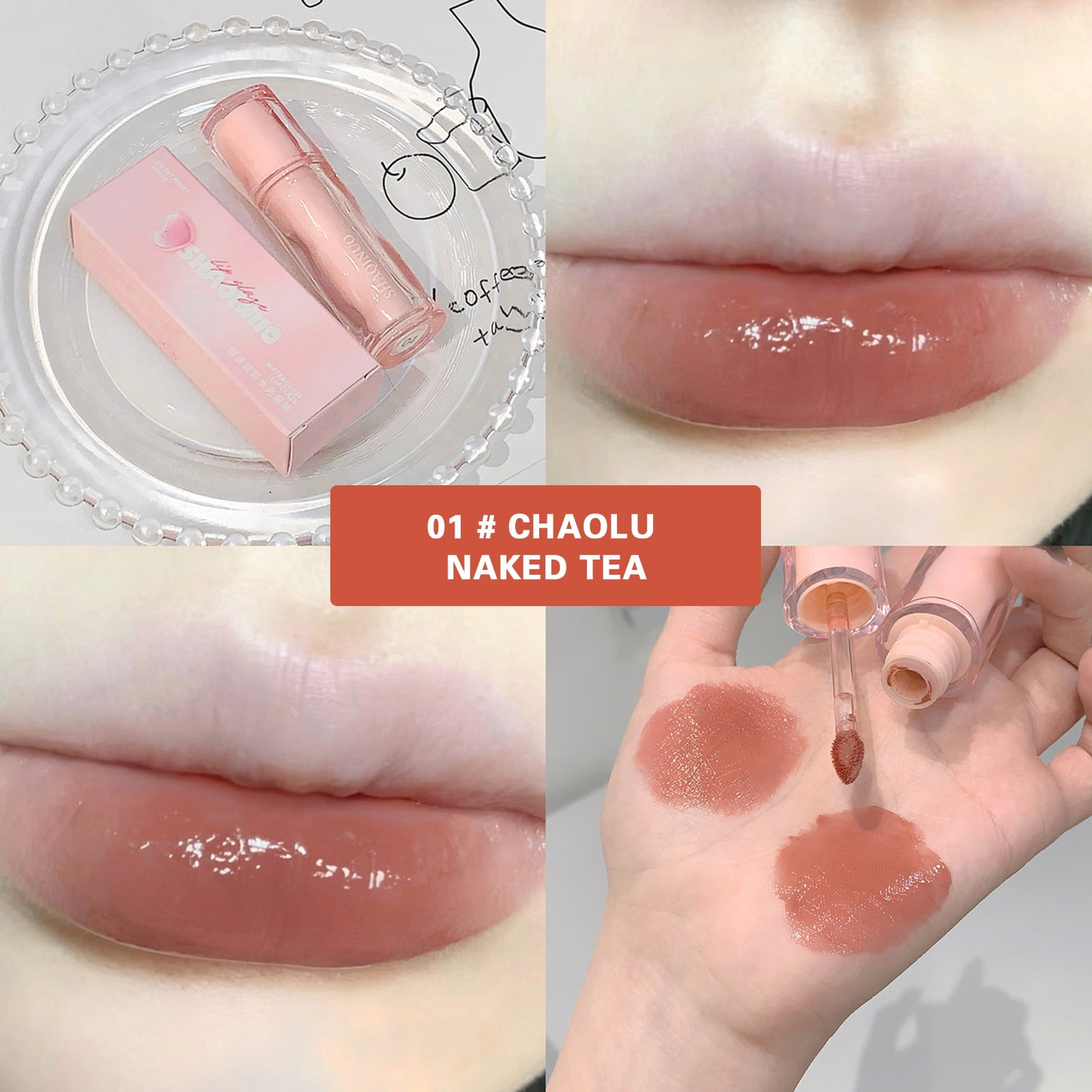 Momihoom Mini Lip Oil Lip Glaze, Fat Lip Oil Drip Hydrating Lip Glow ...