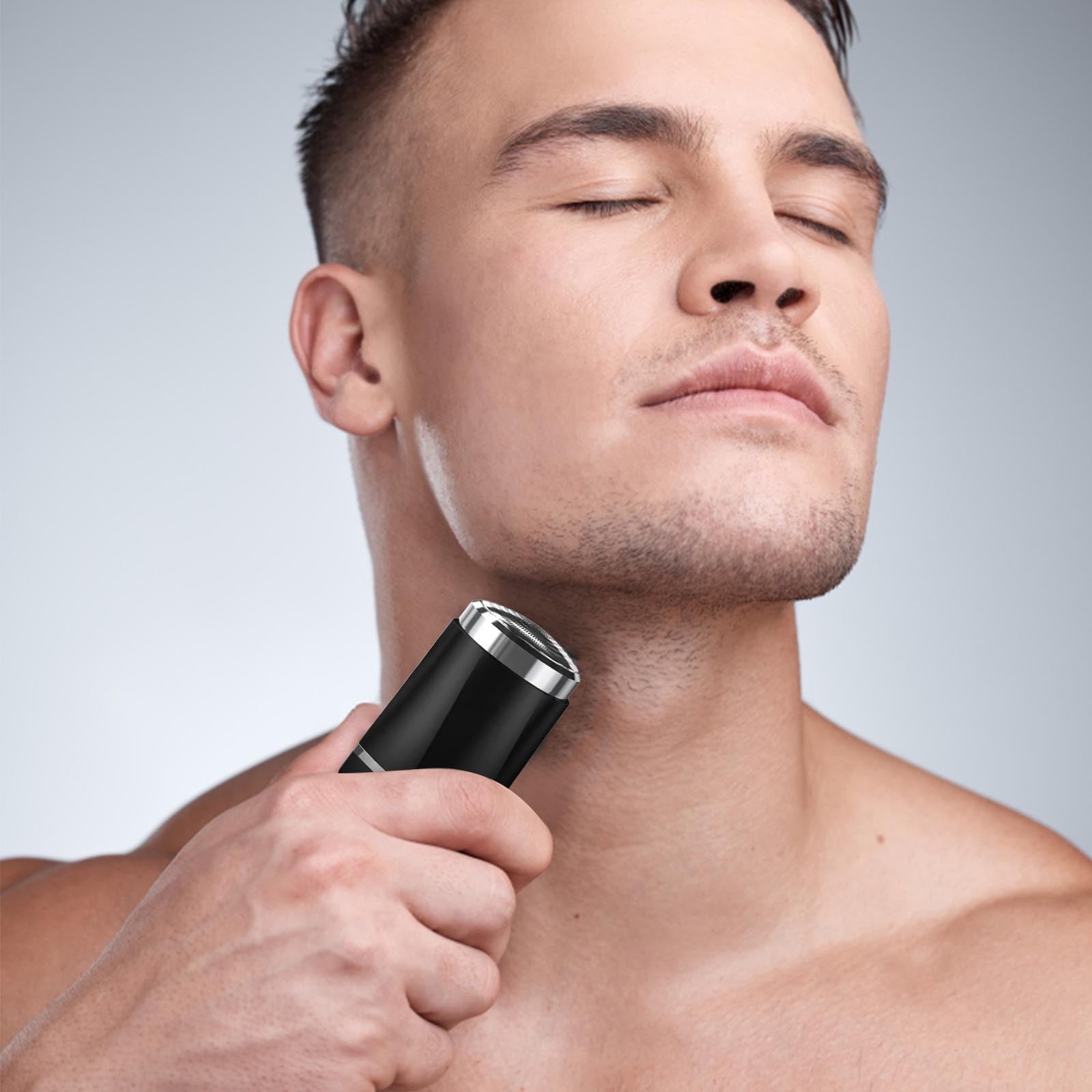 Momihoom Mini Shaver Portable Electric Shavers for Men USB Rechargeable ...